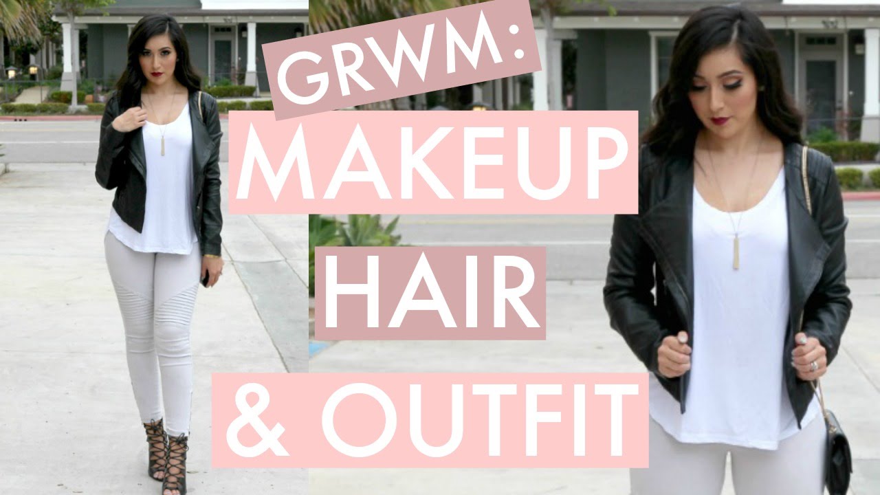 Get Ready With Me | Makeup, Hair & Outfit - YouTube