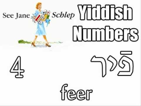 Yiddish Counting | Numbers 1-10 | ייִדיש - YouTube