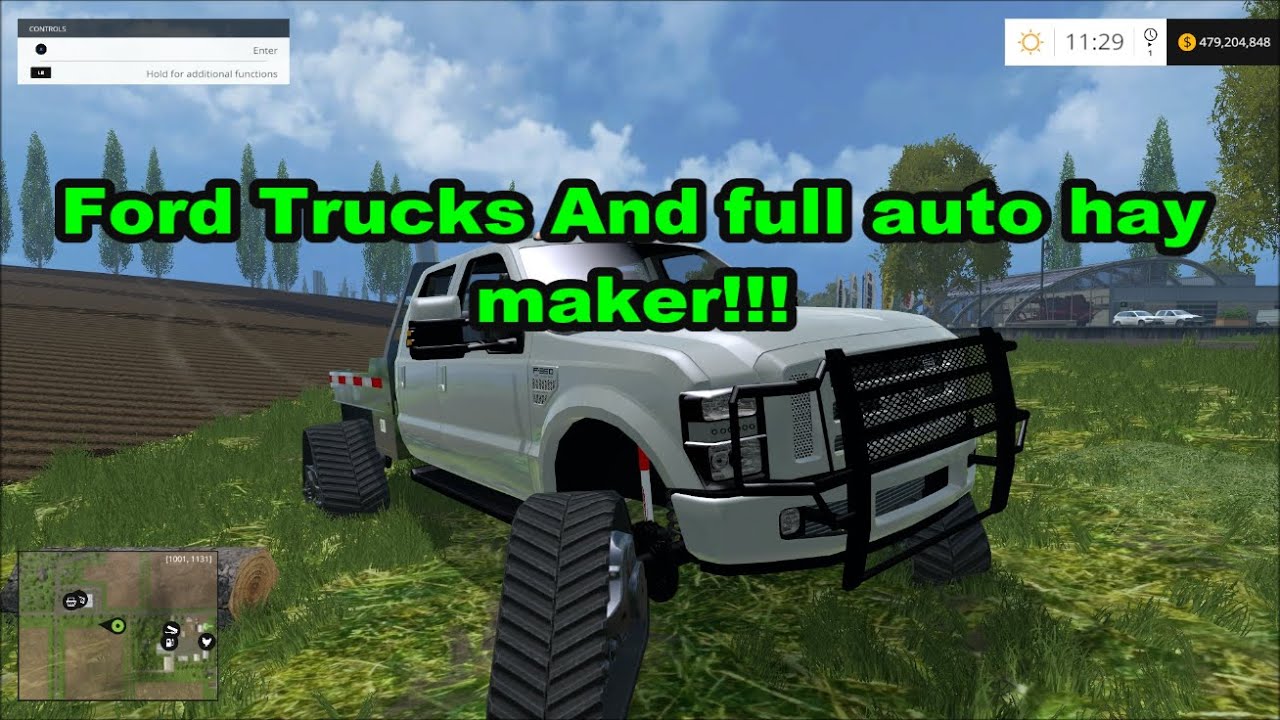 Farming simulator 2015 F350 Ford Trucks - YouTube