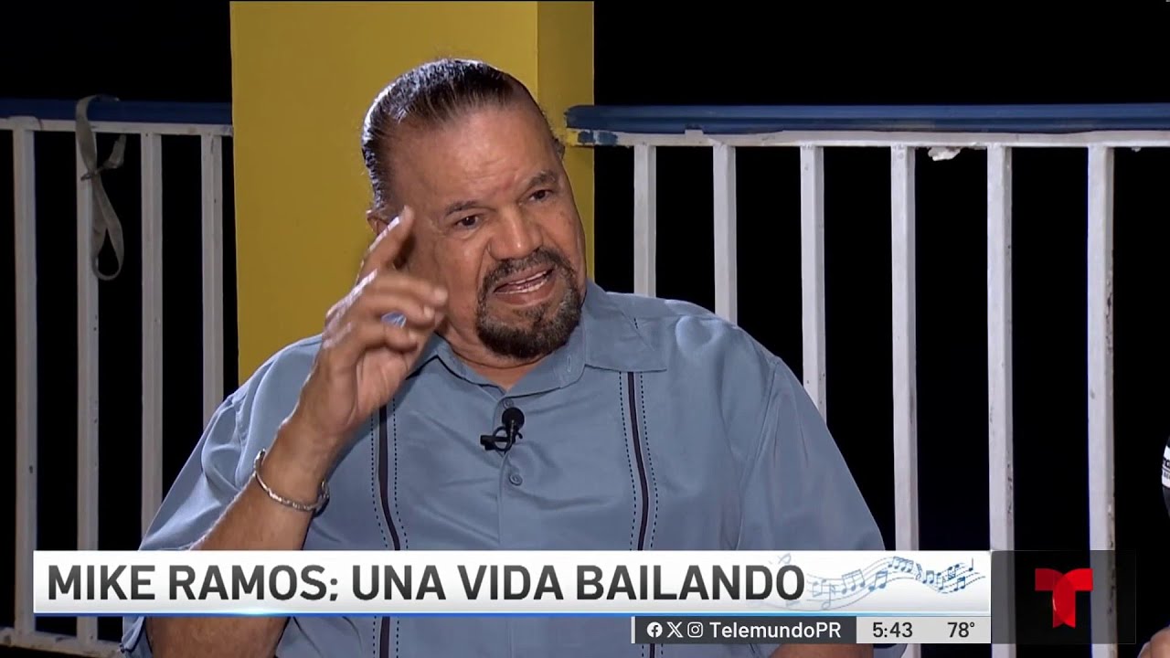 Entre pasos y recuerdos: Mike Ramos revive su época de bailarín - YouTube