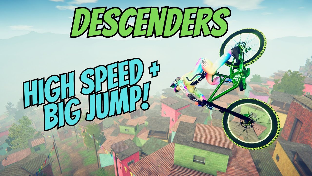 Descenders - Super fast seed with BIG JUMP - YouTube