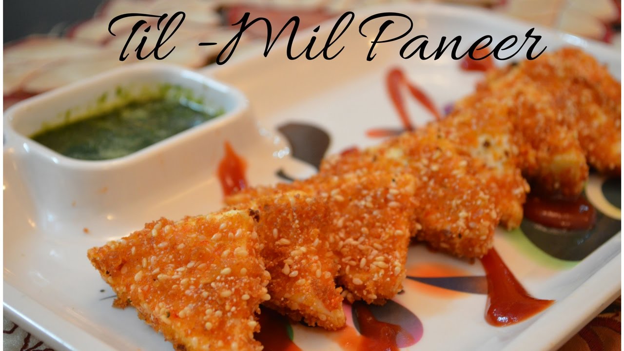Til Mil Paneer | Easy Snacks With Paneer - YouTube