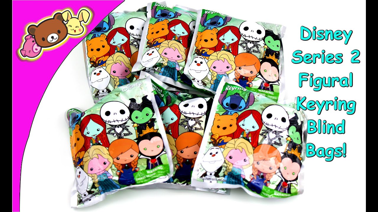 Disney Series 2 Figural Keyring Blind Bags! - YouTube