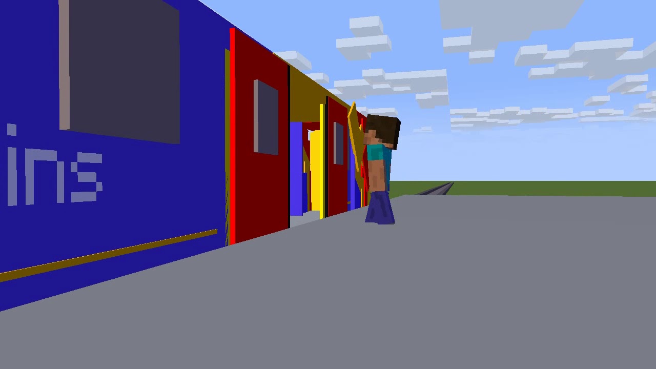 south western trains made in mine imator (train download in description ...