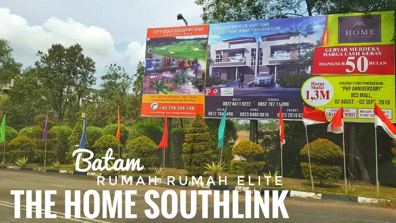 Keliling The HOME Southlink Batam | Rumah Rumah Elite Batam | Batam ...