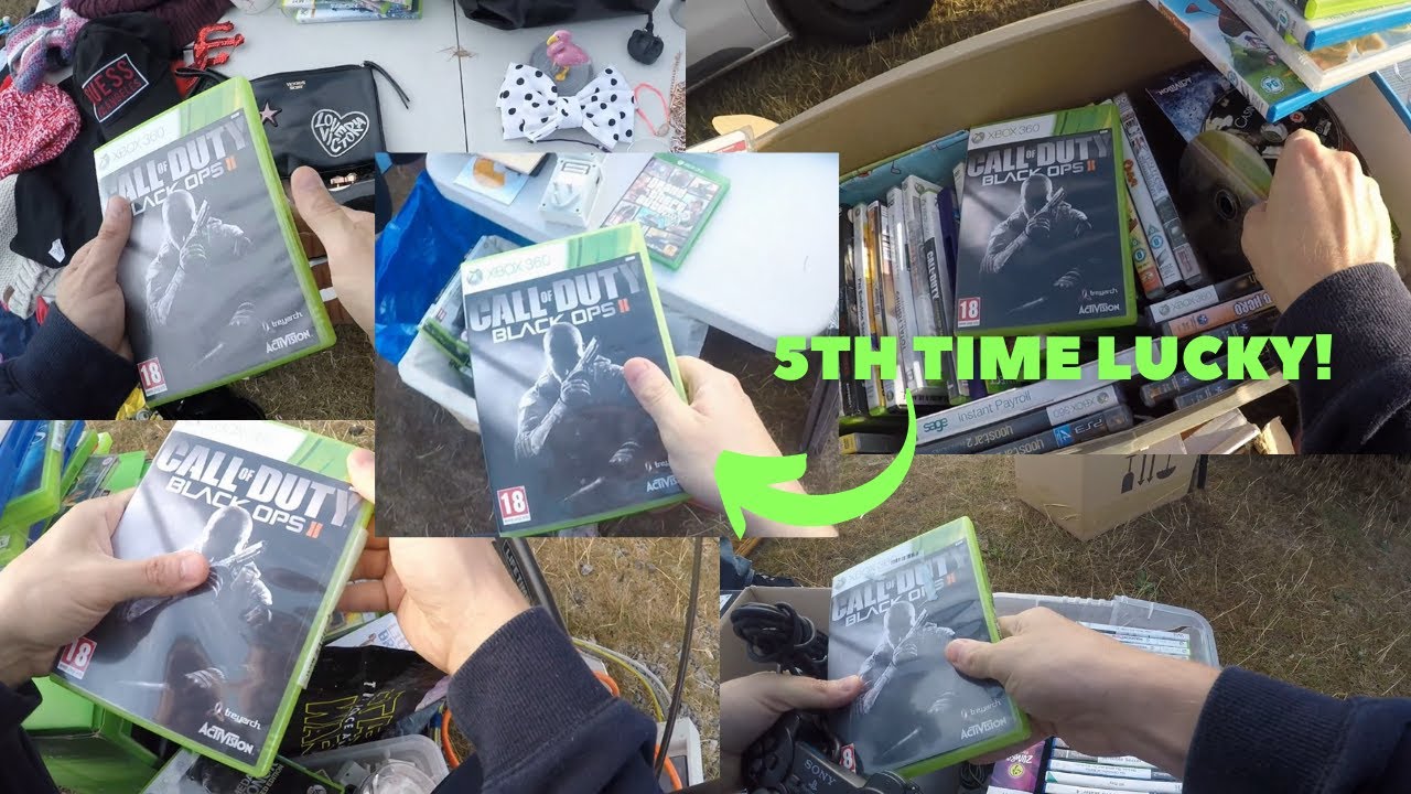 5th Time Lucky! Video Game Hunting @ My Sunday Boot Sale - YouTube