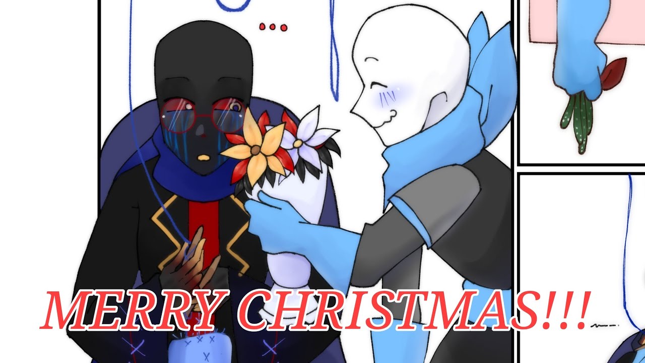MERRY CHRISTMAS (late) ^⁠_⁠^ // Animation // Error Sans & Blueberry ...