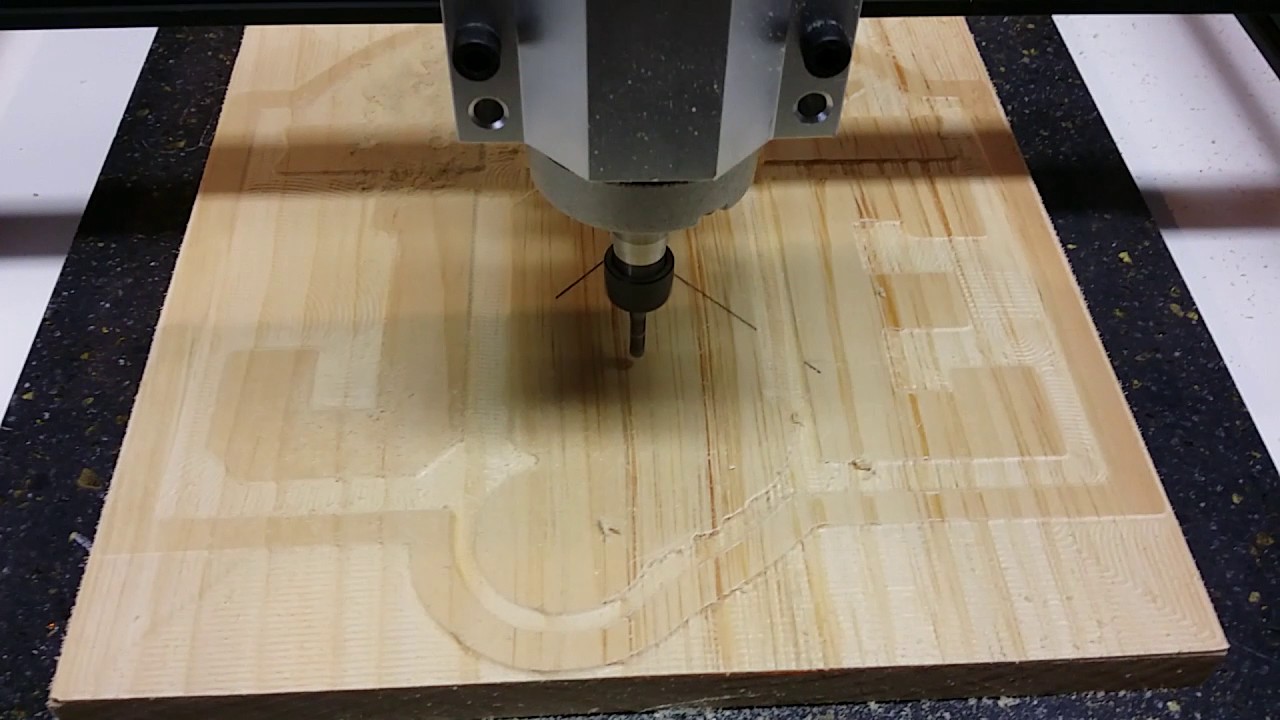 First CNC project - YouTube