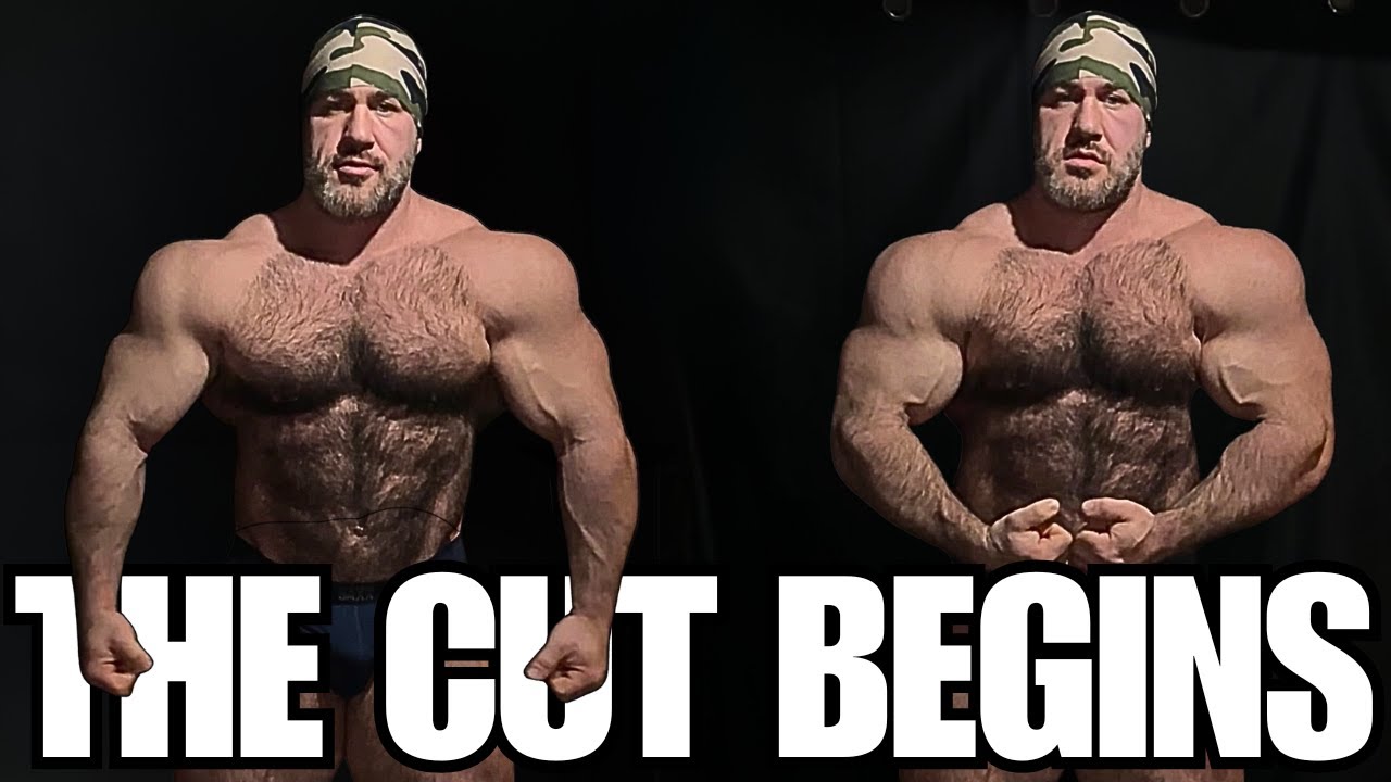 Dad cut day 1 (bulk is over) - YouTube