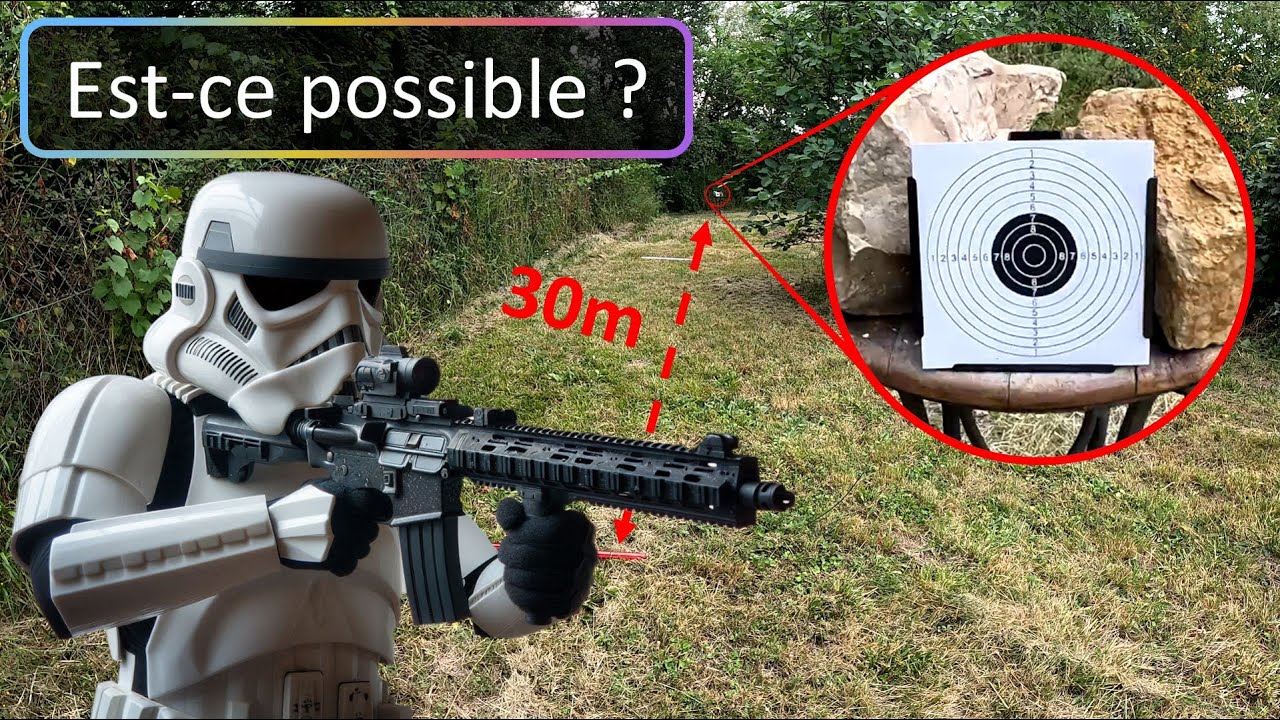 Les Stormtroopers Savent Tirer | Un Essai Airsoft - YouTube