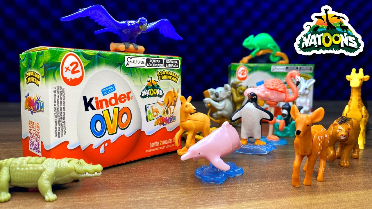 Kinder Ovo Natoons - EM BUSCA DO LEÃO!! - YouTube