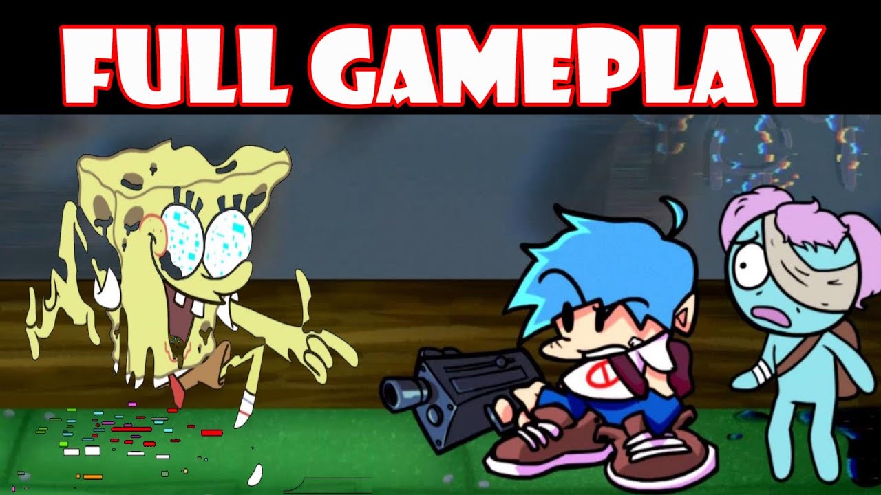 FNF vs SpongeBob Mod | High Effort Pibby | Full GamePlay - YouTube