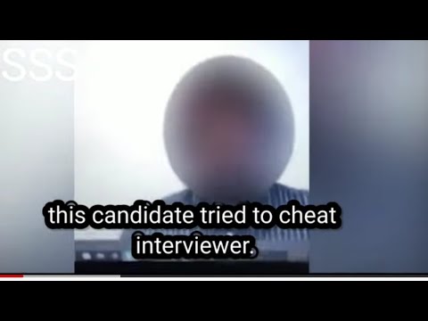 Next level cheating in online interview 🙄 & caught 🤣🙏 - YouTube