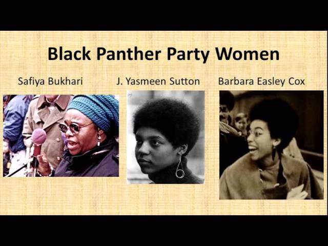 Black Panther Party Women