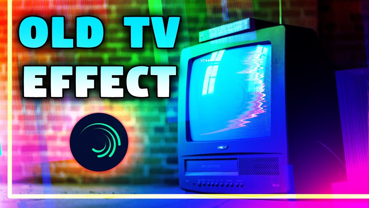 VHS Effect Using Alight Motion || Old TV Effect - YouTube