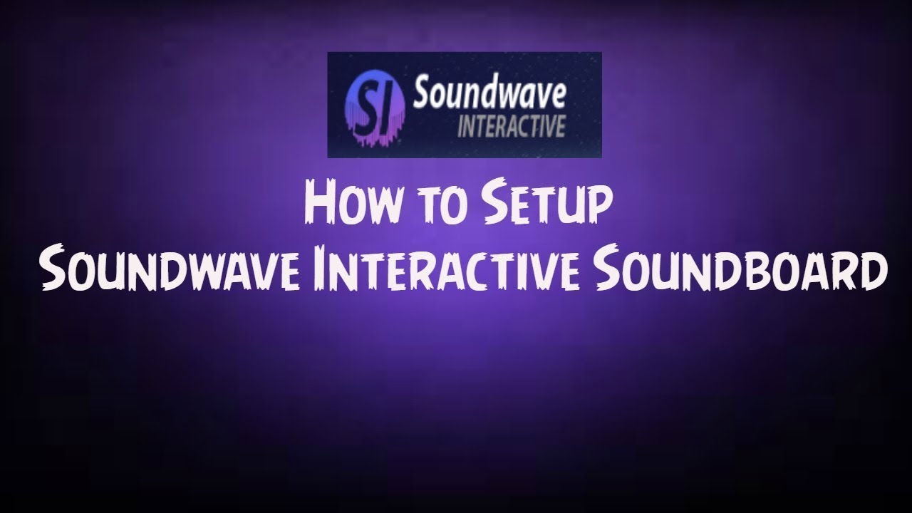 sound wave interactive - YouTube