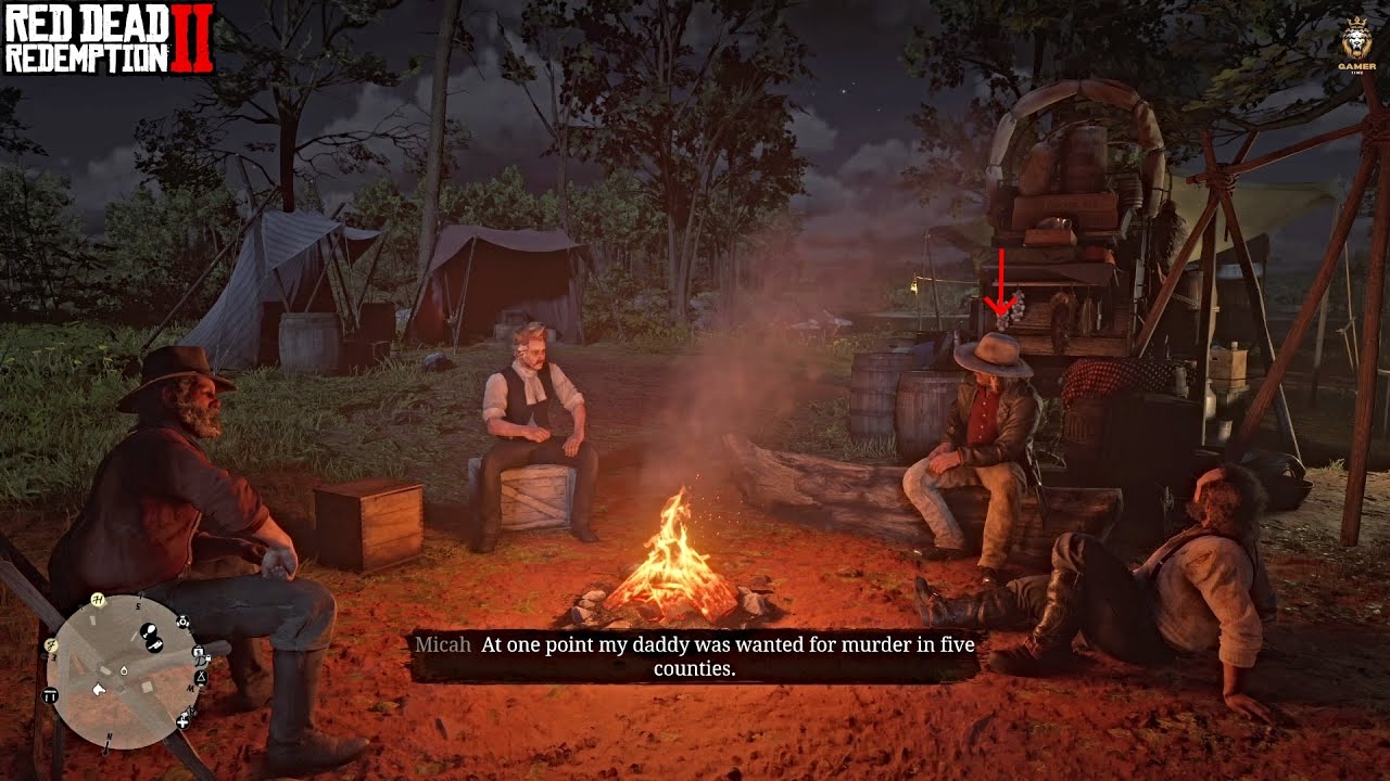 RDR2 - Micah talks about his Father (Hidden Dialogue) - YouTube