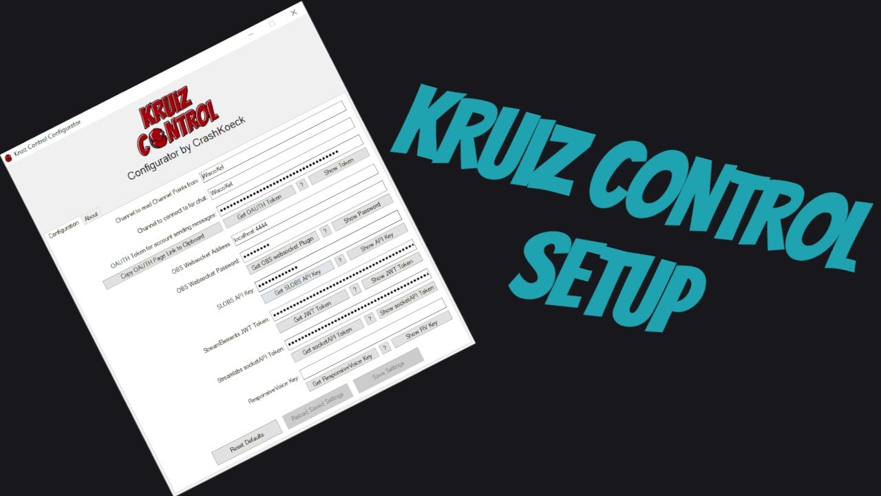 Kruiz Control Setup with Kruiz Control Configurator - YouTube