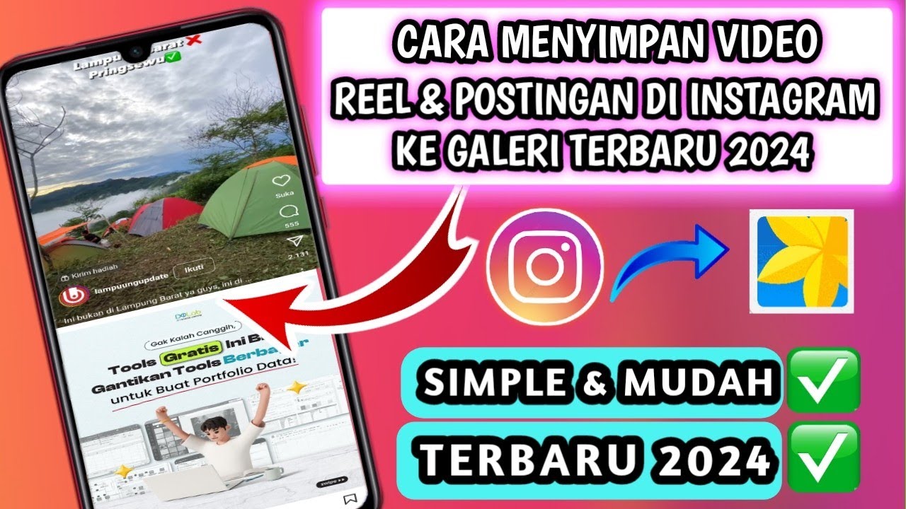 Cara Menyimpan Video Reel & Postingan di Instagram ke Galeri Terbaru ...