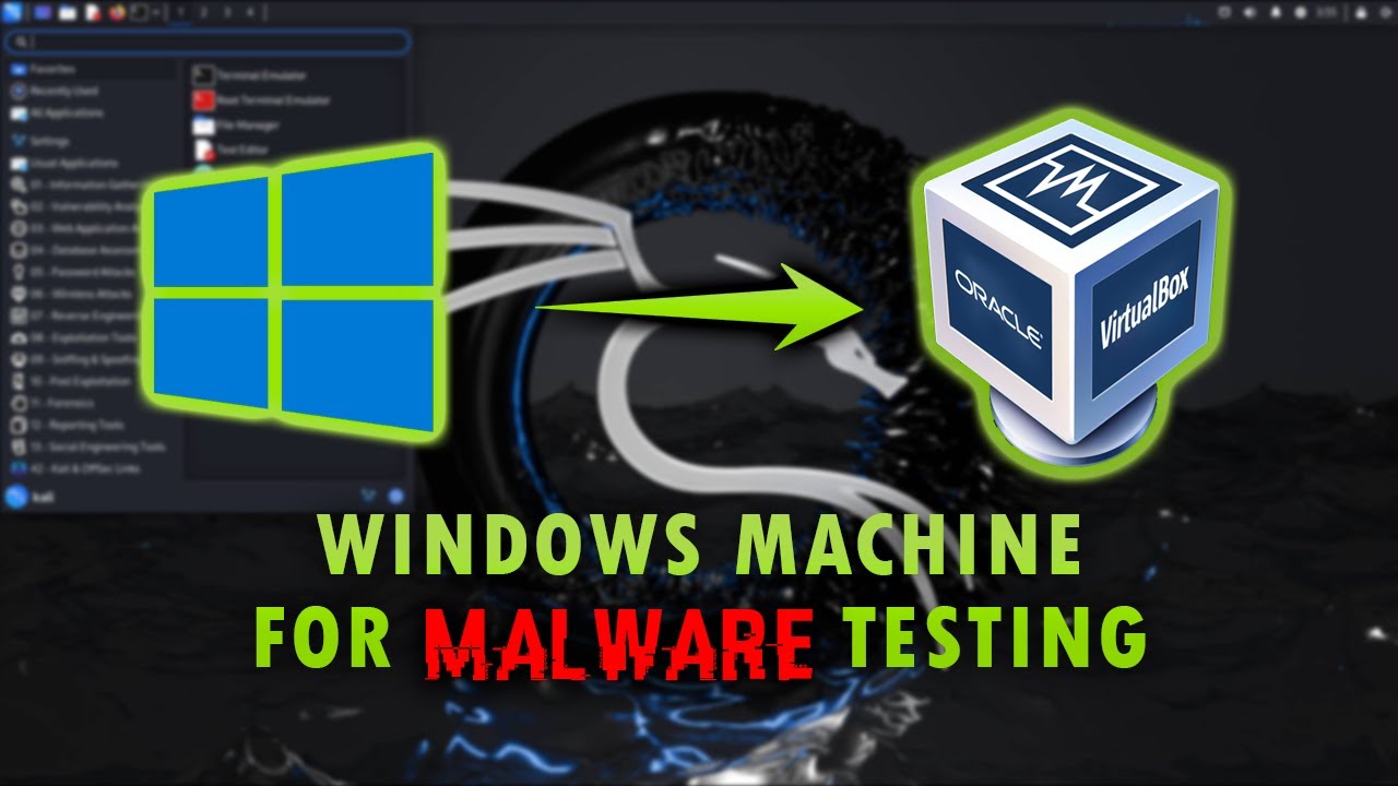 How to Set Up a Windows VM for Malware Testing - YouTube