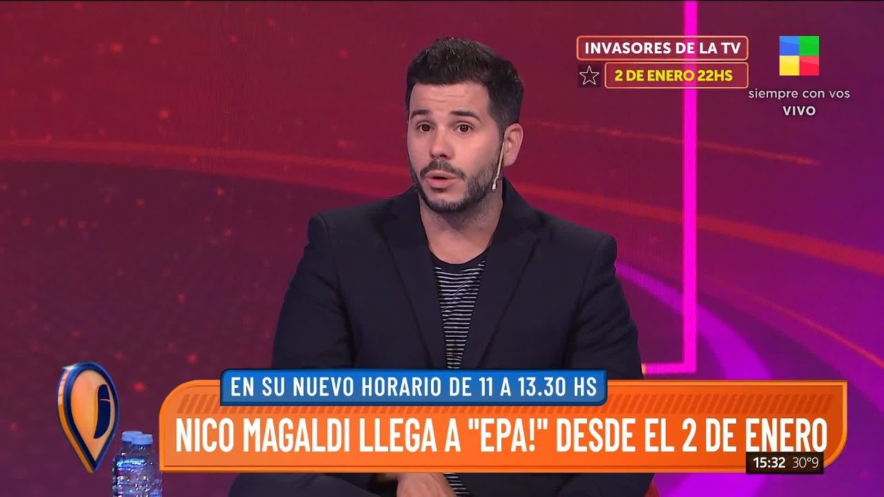 Nico Magaldi llega a América TV con EPA! desde el 2 de enero a las 11 ...