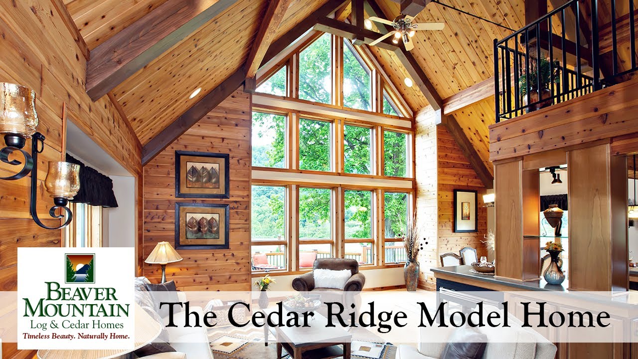 The Cedar Ridge Model Home Guided Tour - YouTube