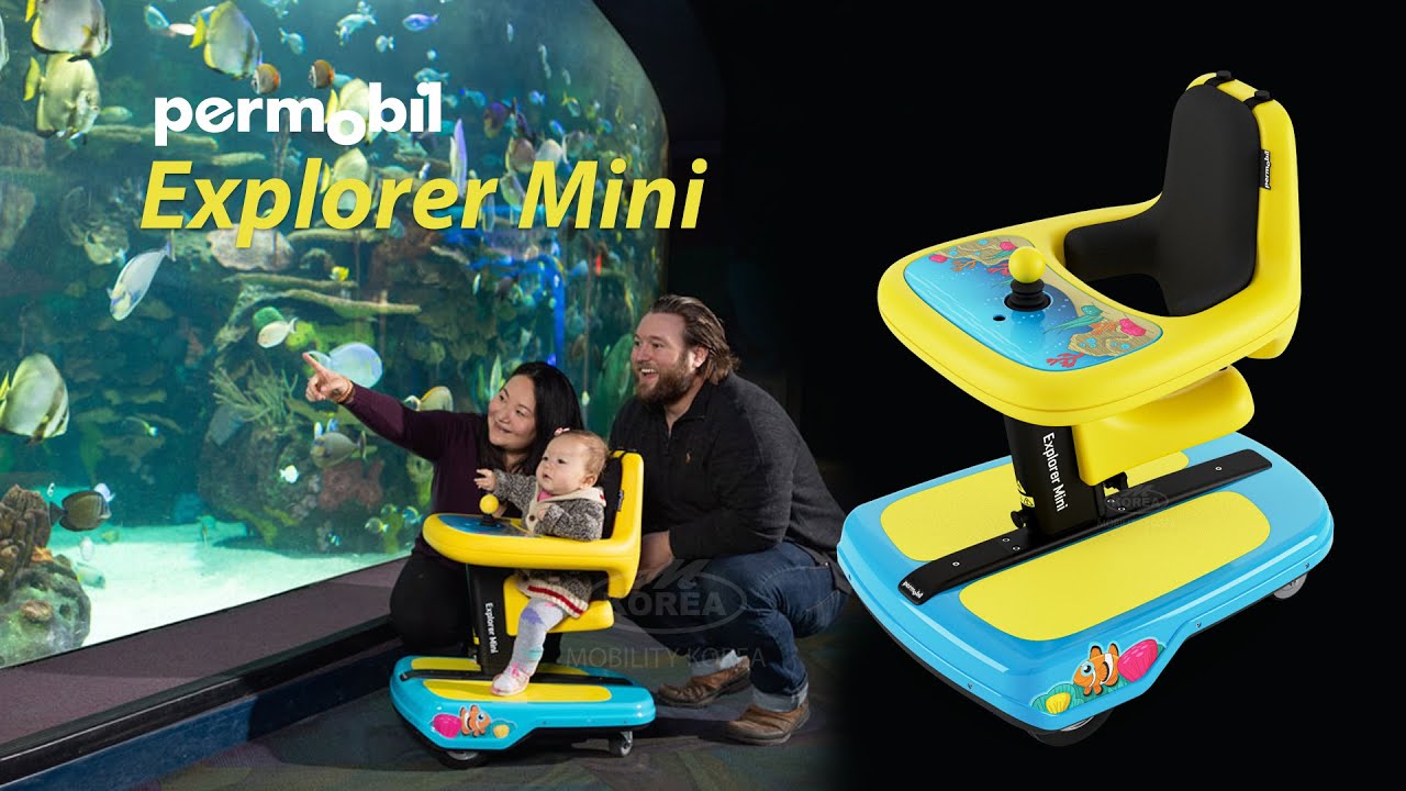 전동보행기 익스플로러 미니 소개 - Explorer Mini Permobil - YouTube