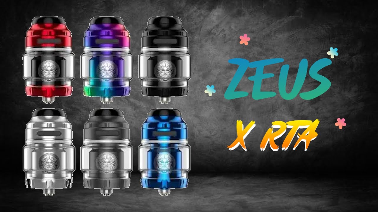 ZEUS X RTA (GEEK VAPE) - YouTube