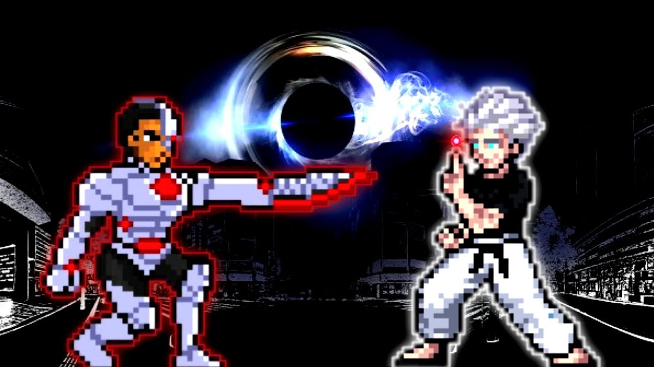 Cyborg Justice League (New) VS Manga Gojo V4 in Jump Force Mugen - YouTube