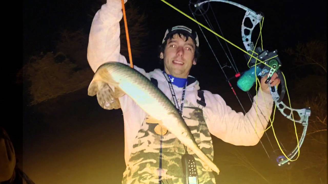 Nocturnal Addiction Bowfishing Alabama 2016 - YouTube
