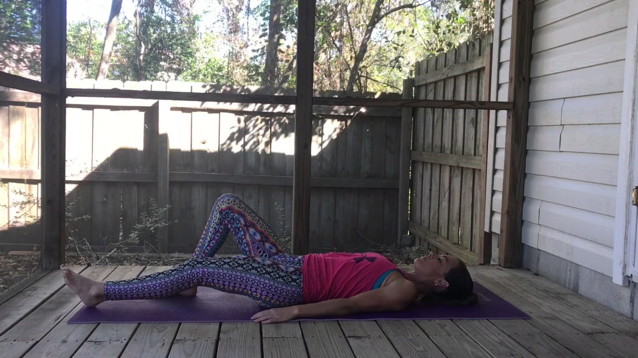 Heel Slides with Progressions - Postnatal Core Exercise - Kristy Lee ...