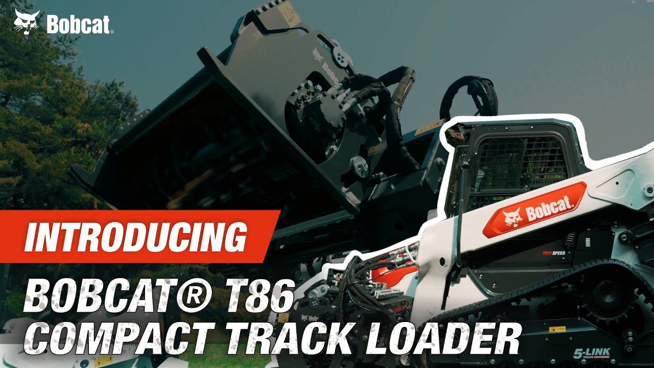 Bobcat® T86, The most powerful Compact Track Loader - YouTube