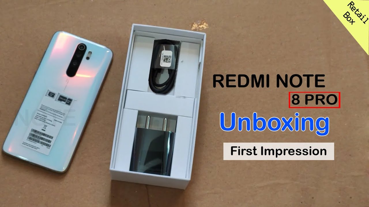 Redmi Note 8 Pro First Retail Box Unboxing And my First Impression ...