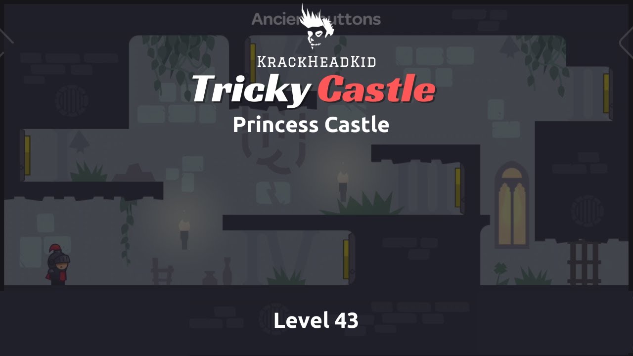 Level 43 | Ancient buttons | Tricky Castle: Princess Castle Walkthrough ...