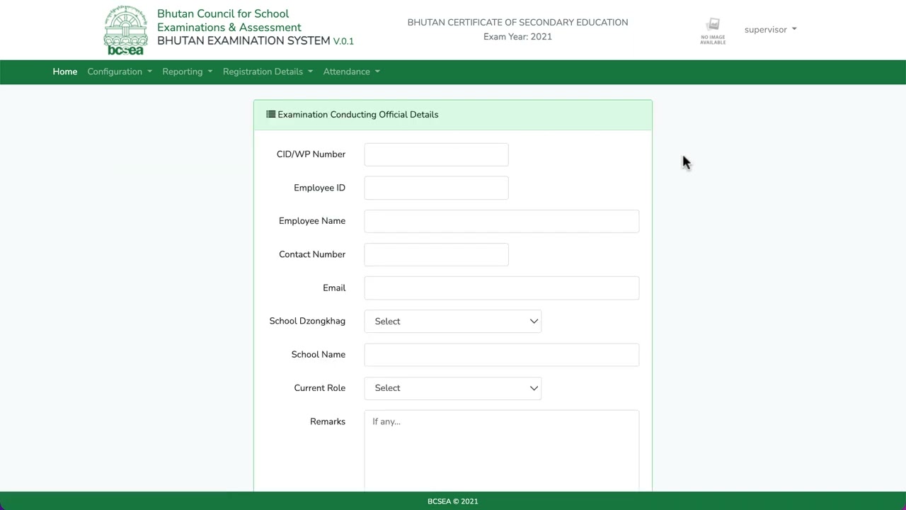 BCSEA Examination System Supervising Examiner's Dashboard - YouTube