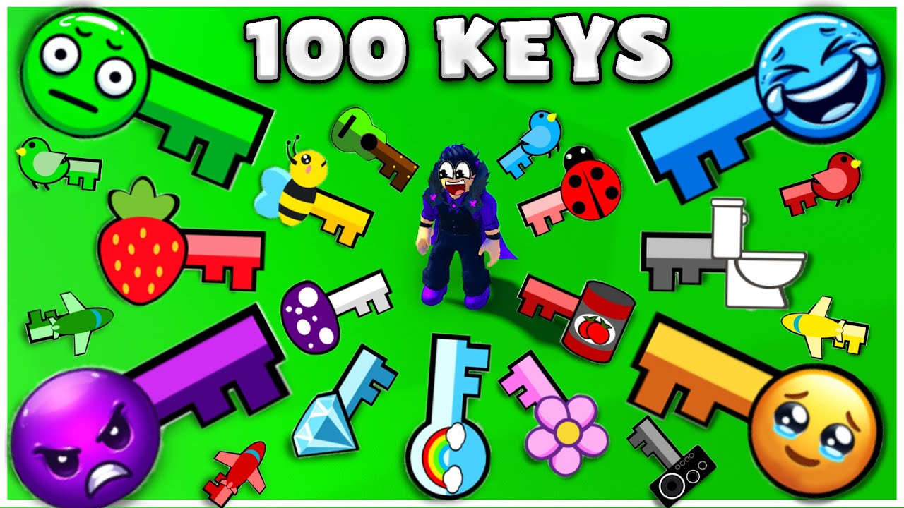 How to Find All 100 Keys in Find the Keys in Roblox ? - YouTube