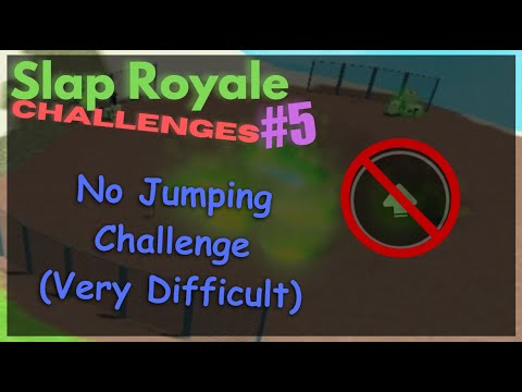 Trying to Win Slap Royale WITHOUT JUMPING (Near Impossible) | Slap ...