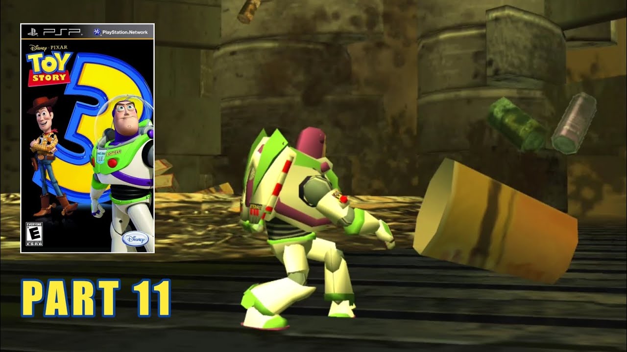 Toy Story 3 (PSP) Playthrough & Walkthrough Part 11 - City Dump - YouTube