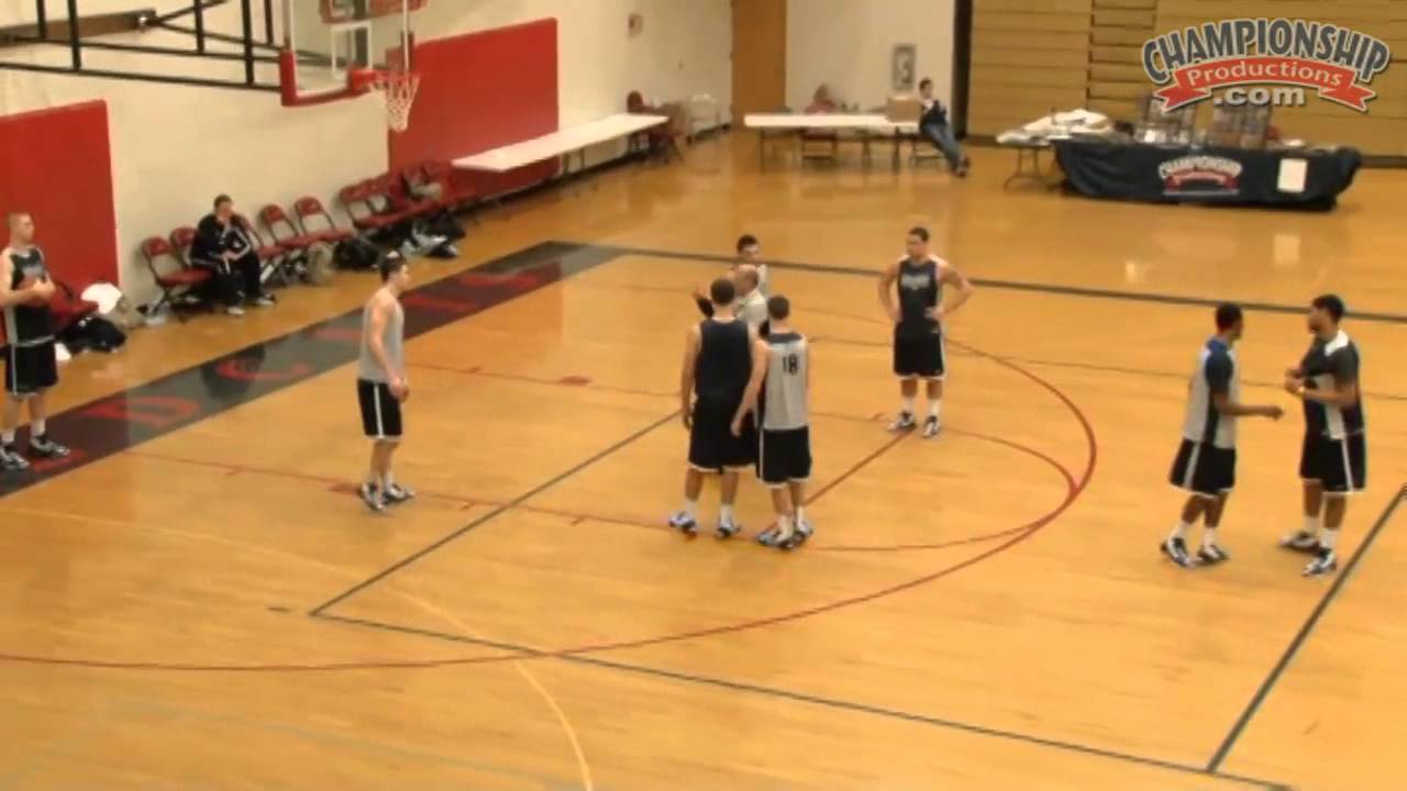 Create a Competitive Practice with the "4 on 4 on 4 Drill" - YouTube