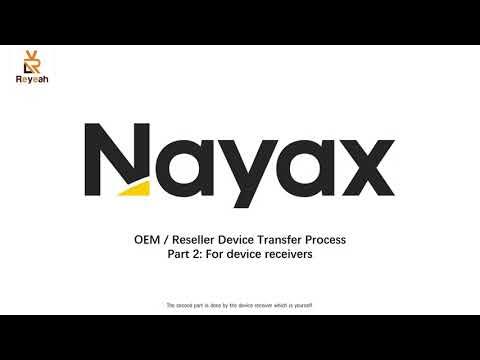Nayax Device Transfer Process - Reyeah - YouTube
