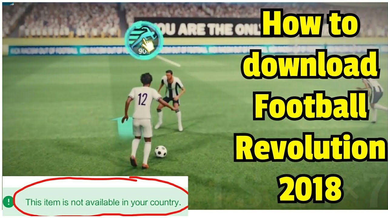How to download Football Revolution 2018 Android /ios - YouTube