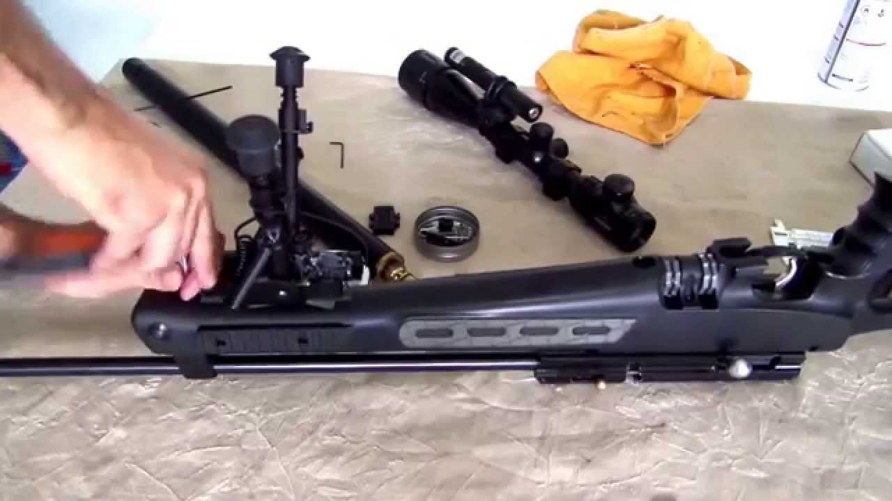 CARABINA DE PCP - MANUTENÇÃO PREVENTIVA HATSAN BT 65 ELITE .22 - YouTube