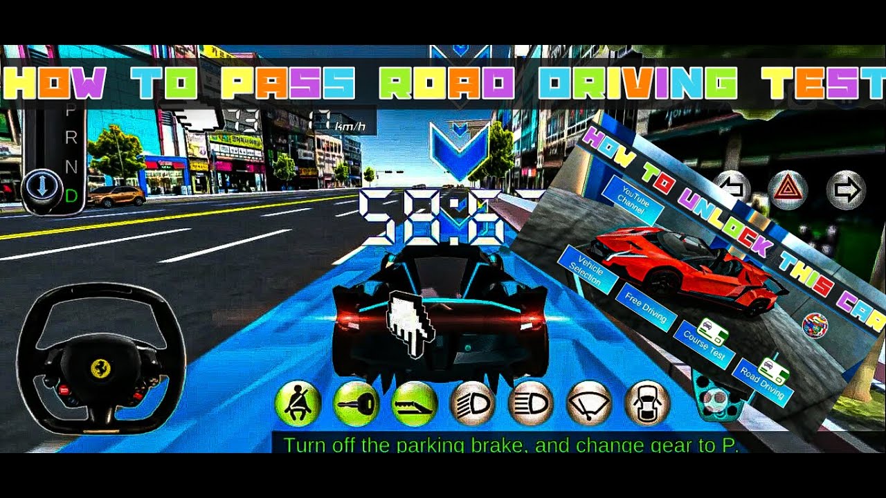 3D DRIVING CLASS | HOW TO PASS ROAD DRIVING TEST UNLOCKED VEHICLES ...