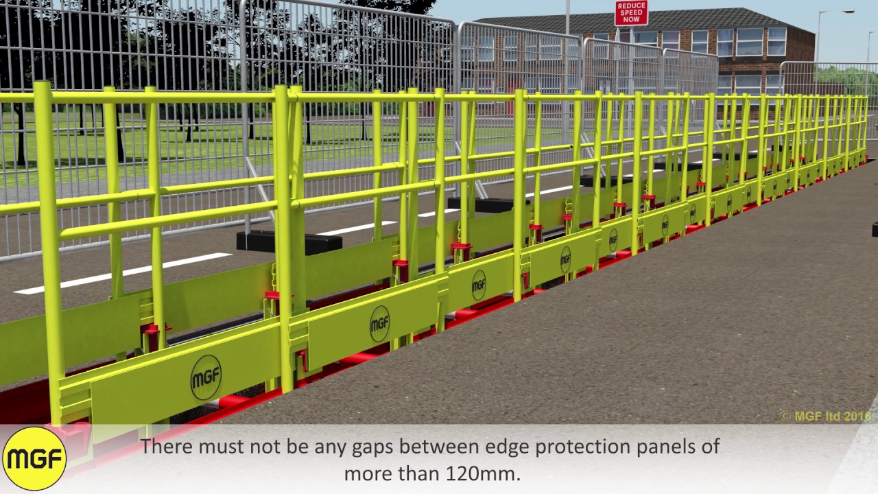 Edgesafe-Mesh & Edgesafe-GRP | Safe System of Work | MGF - YouTube