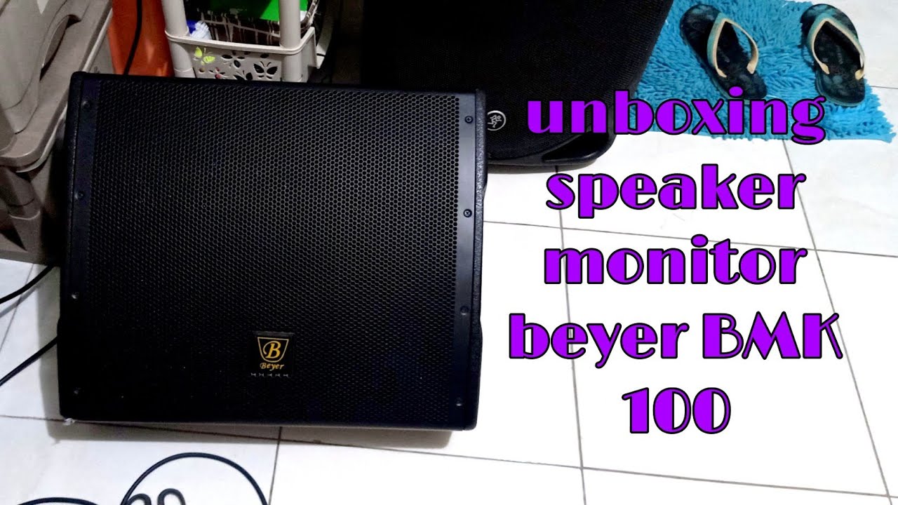 unboxing speaker monitor beyer 12 inch #beyer #stage #sewasoundsystem # ...