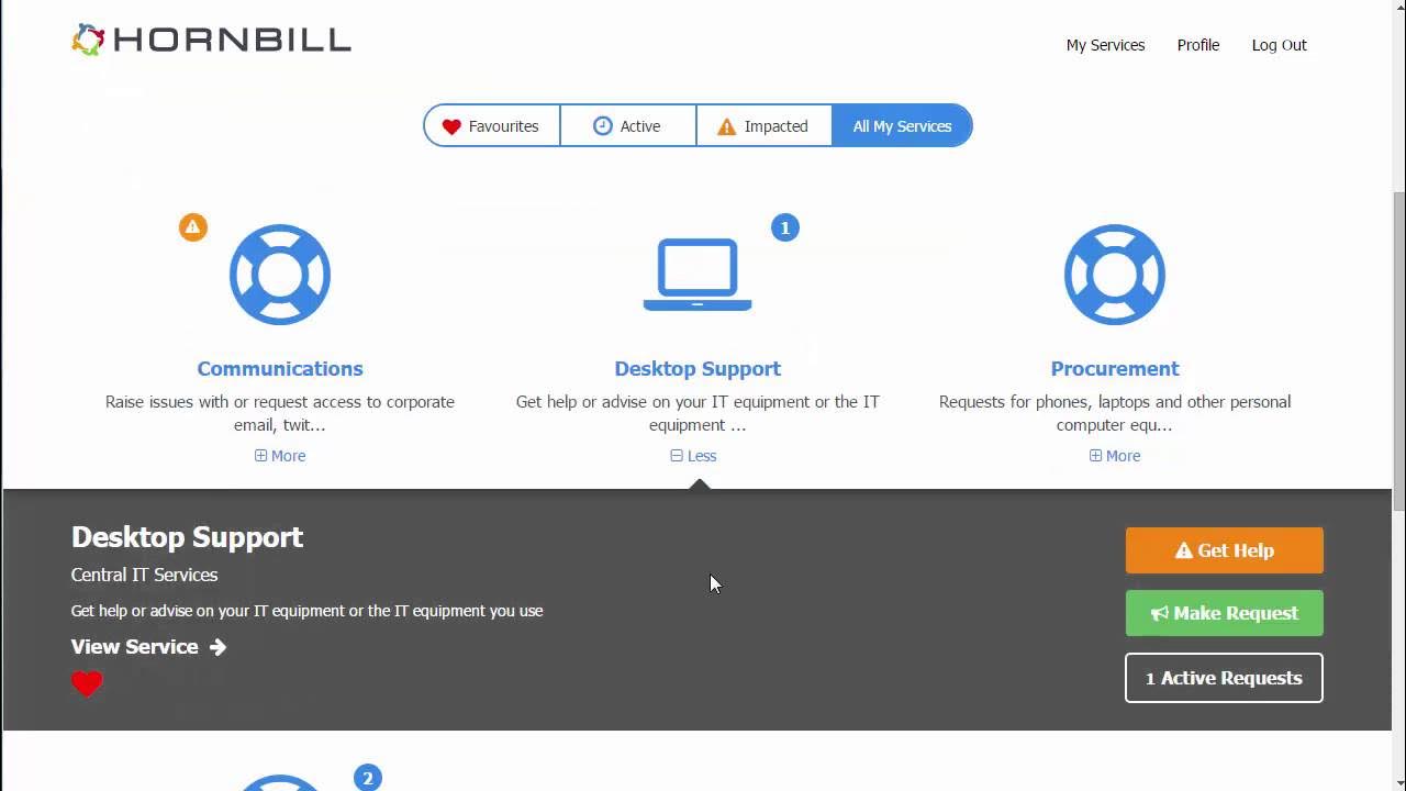 Hornbill Service Portal - Feature Friday Blog, Hornbill - YouTube