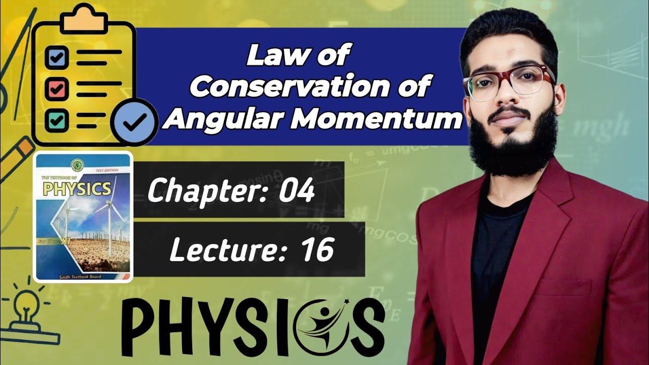 Law of conservation of angular momentum | Class 11 | Chapter 4 ...