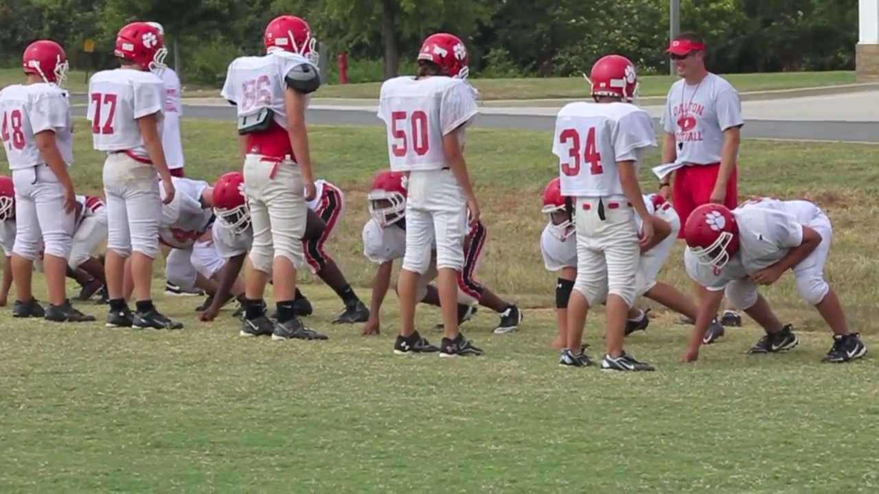 DMS Football Practice 1 - YouTube