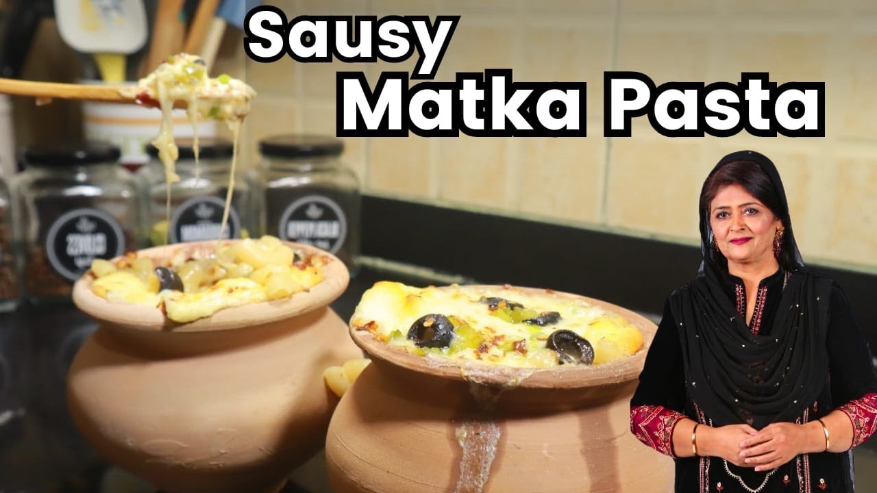 Saucy matka pasta I Cremy matka pasta I Matka White Sauce Cheesy Pasta ...