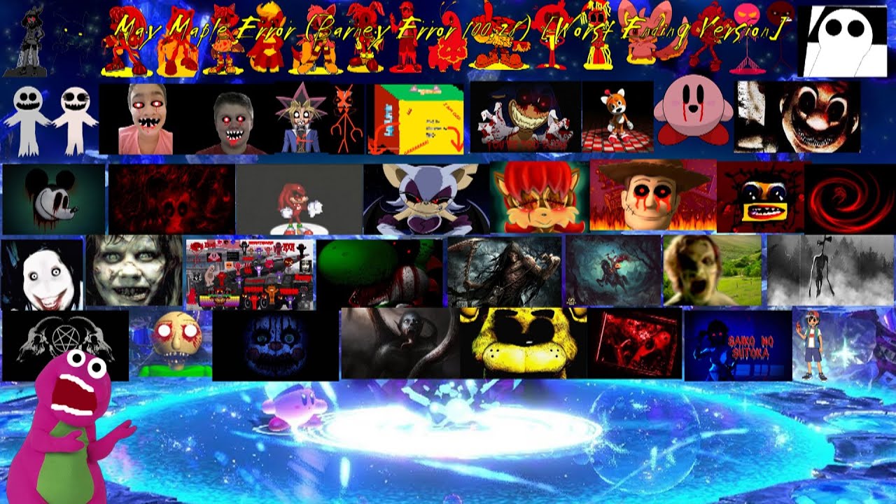 May Maple Error (Barney Error 100.28) [Worst Ending Version] - YouTube